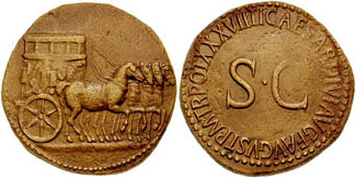Roman Imperial Coinage - RIC I, Rome mints